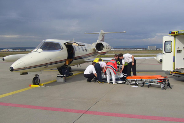 Ambulance aircraft - First Class Aviation